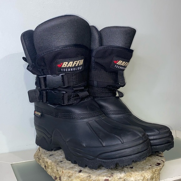 Baffin | Shoes | Baffin Technology Arctic Black Winter Boots Waterproof ...